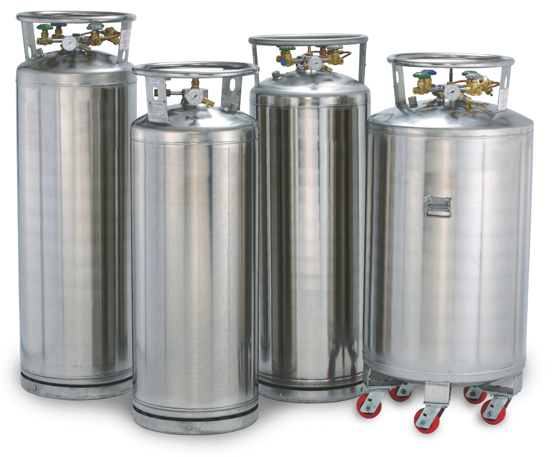 Liquid Cylinders and Dewars - Multigas